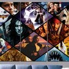 Horror Wall Mural, Classic Horror Peel and Stick Removable Wallpaper ...