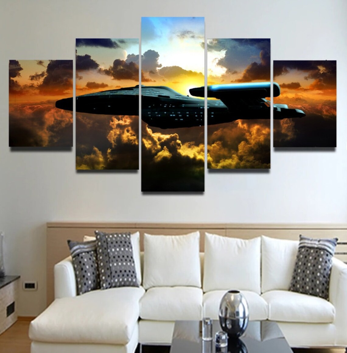 Star Trek Canvas Framed / Voyager Wall Art Print Poster / Gift | Etsy