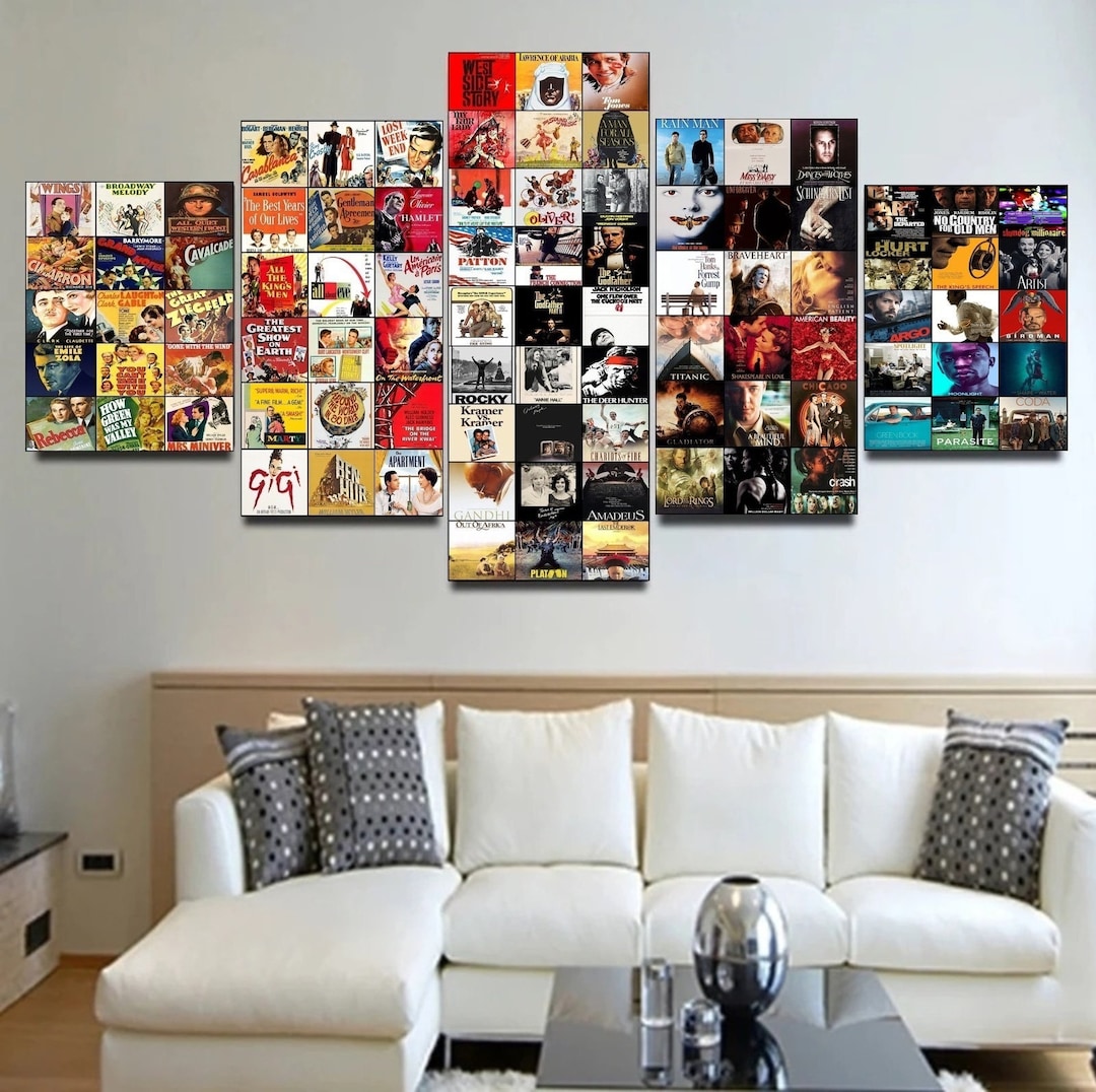 Movie Oscar Winners Canvas Wall Art / Academy Awards Movie Posters ...