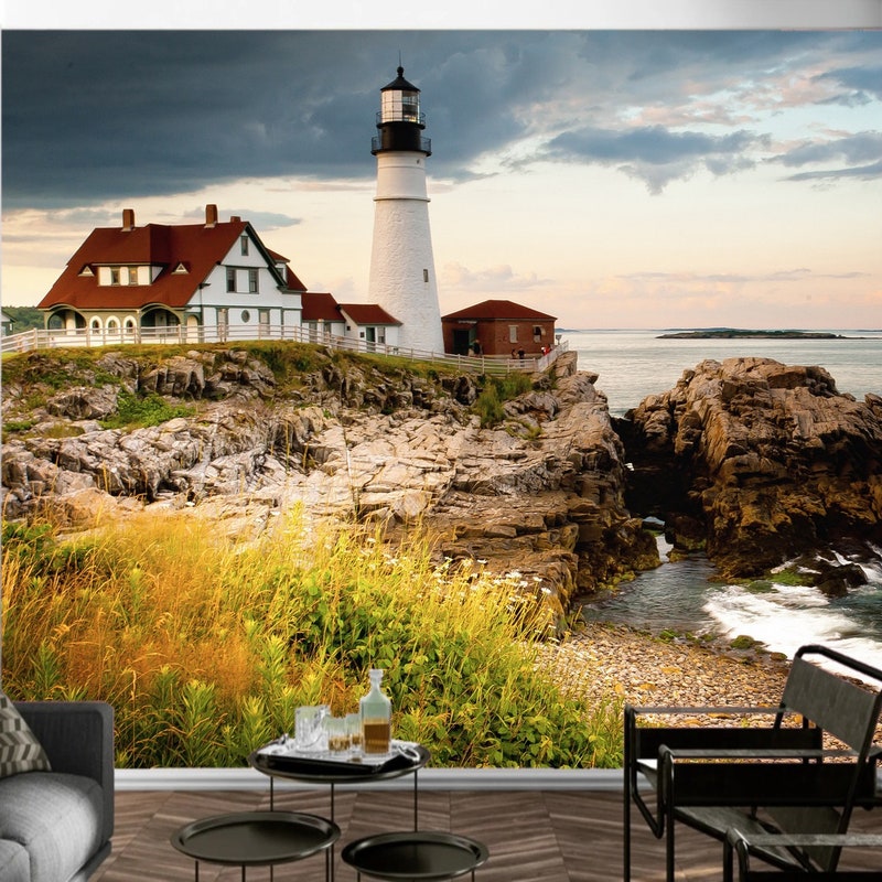 Lighthouse Wall Decal - Etsy