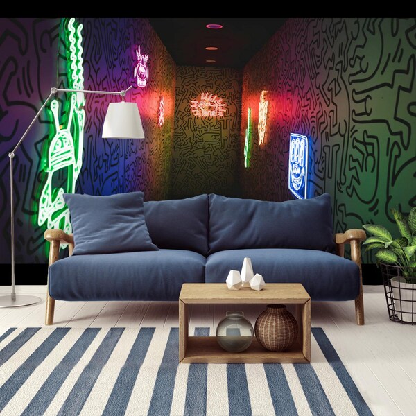 Keith Haring Wall Decal - Etsy