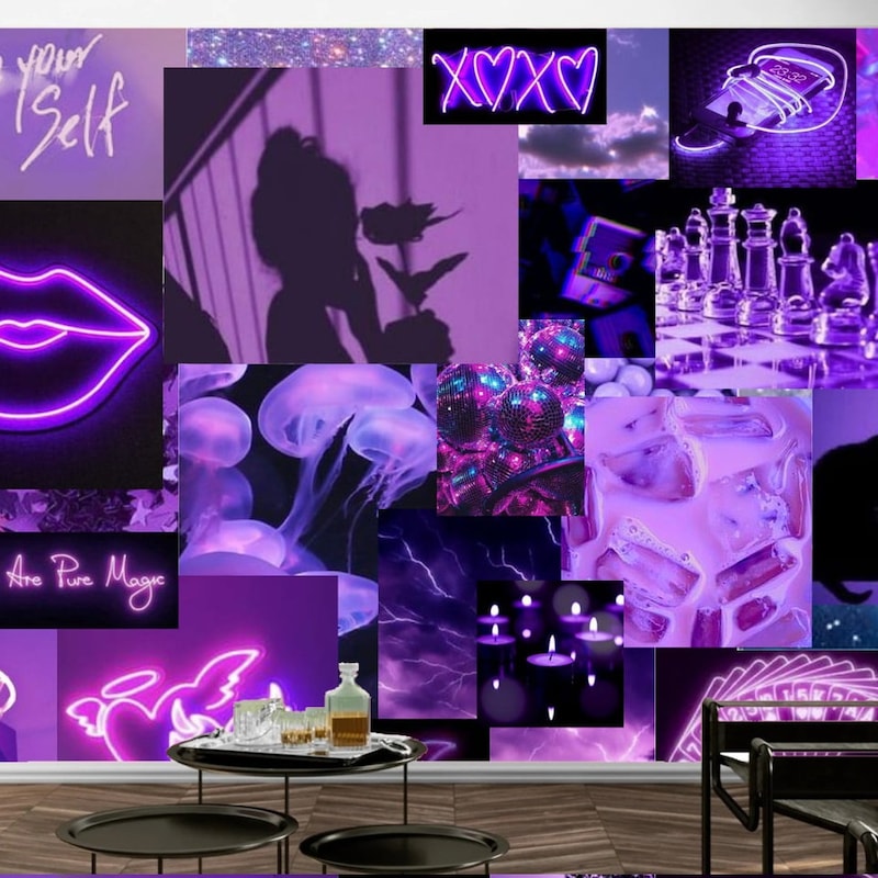 Purple Preppy Wallpapers - Etsy