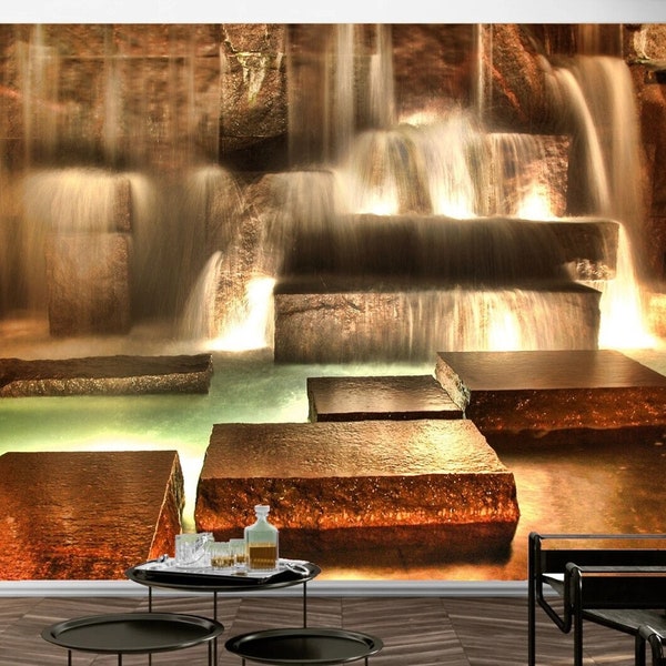 Waterfall Wall Decal - Etsy