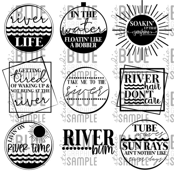 River Life SVG Download - Etsy
