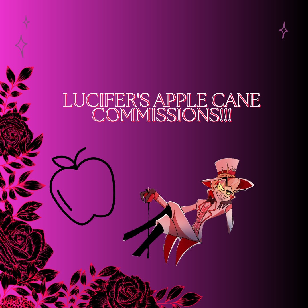 Lucifer Apple Cane Commissions - Etsy