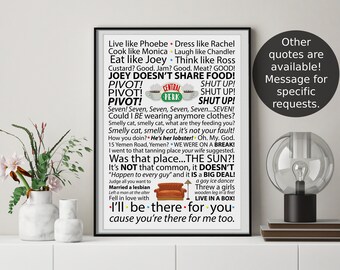 Friends Poster | Etsy
