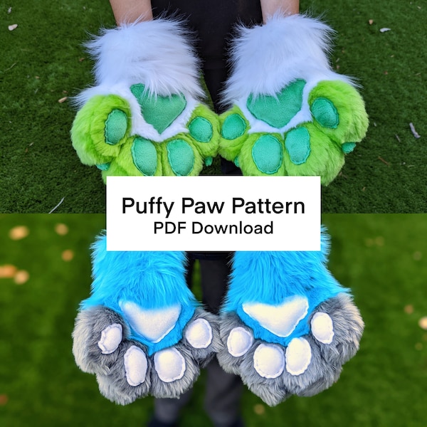 Fursuit Paws - Etsy