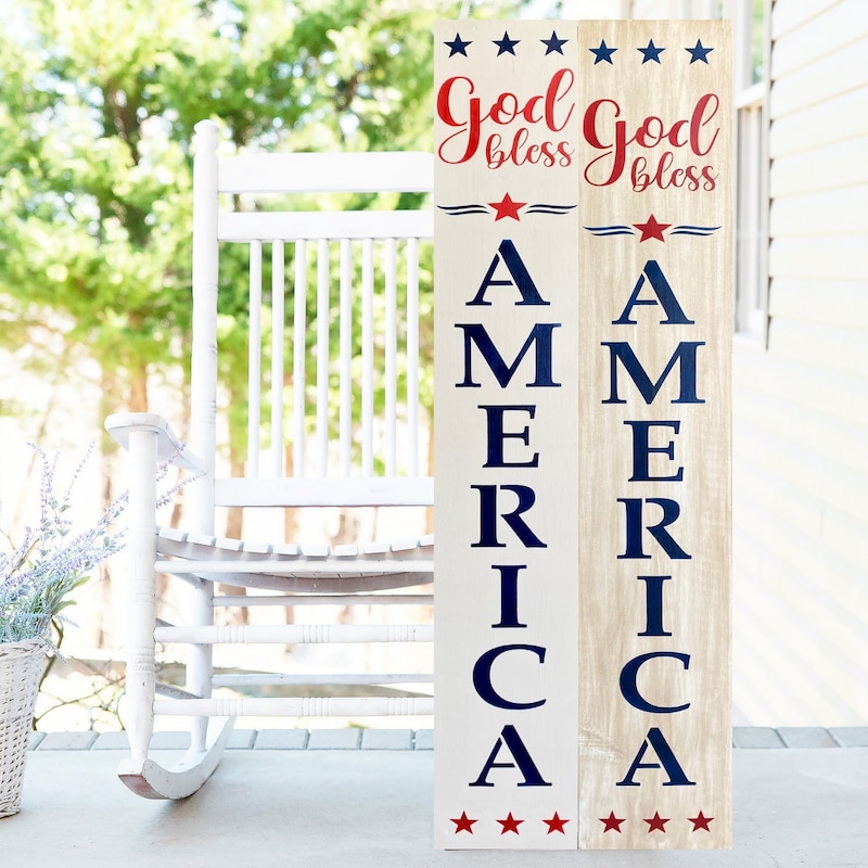 Americana Porch Signs - Etsy