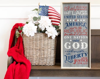 Pledge of Allegiance | Etsy