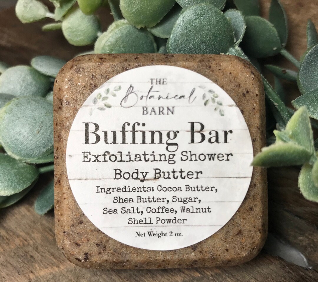 Buffing Bar, Bulk Order, Solid Sugar Scrub, Exfoliating Bar, Coffee ...