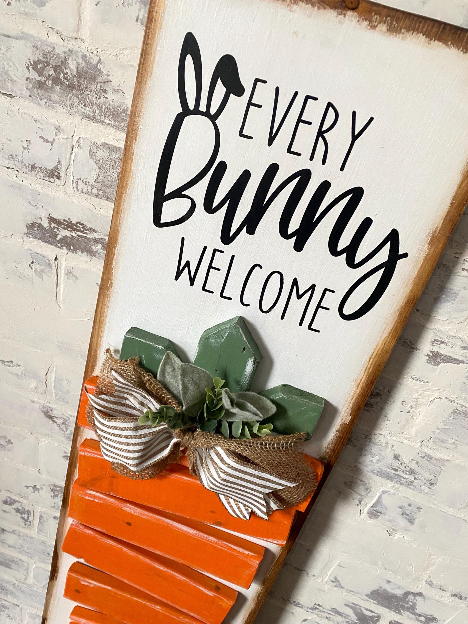 Every Bunny Welcome Porch Sign,easter Decor, Porch Leaner, Easter Front ...