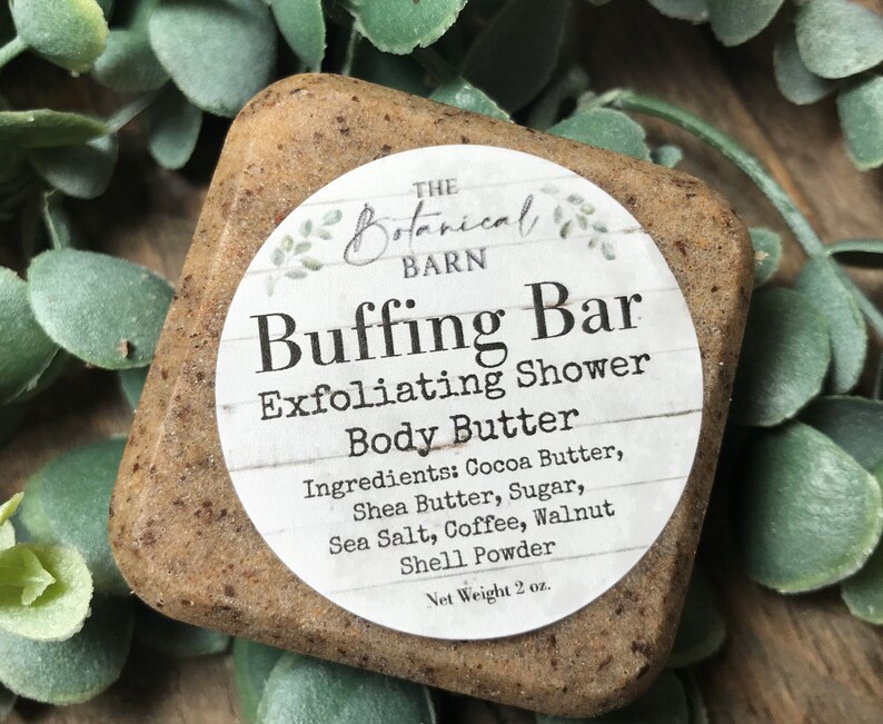 Buffing Bar Bulk Order Solid Sugar Scrub Exfoliating Bar - Etsy