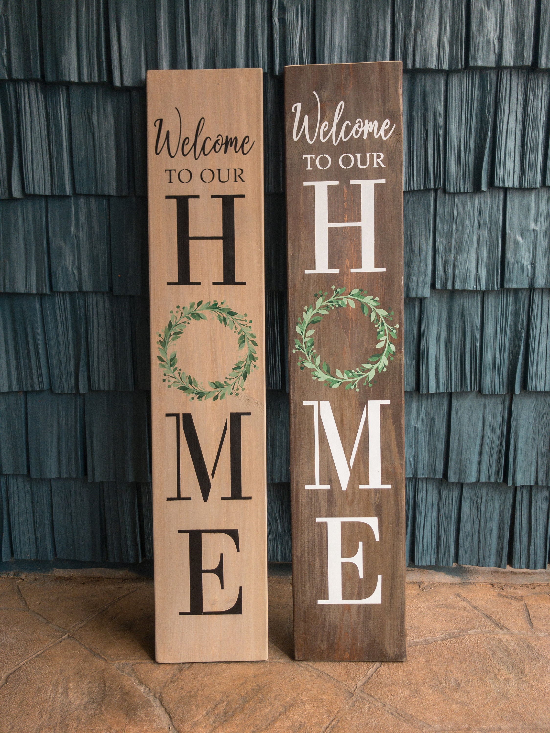 Welcome to Our Home Sign Wood Farmhouse Sign Welcome Sign | Etsy