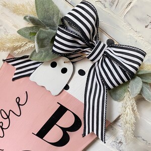 Hey There Boo Wood Sign, Pink Halloween, Cute Ghost Sign, Boho ...