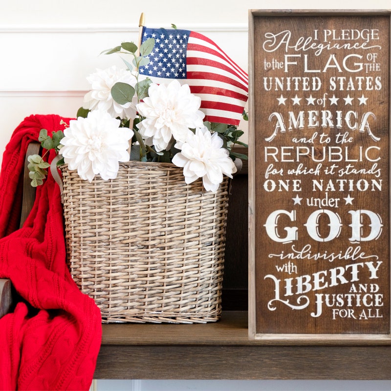 Pledge of Allegiance - Etsy