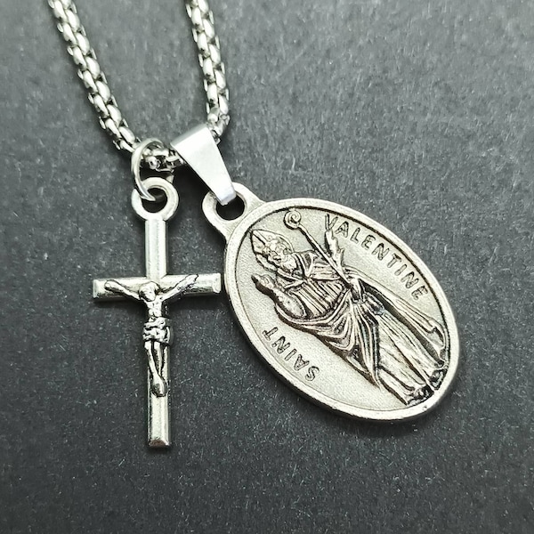 Saint Charm Necklace - Etsy