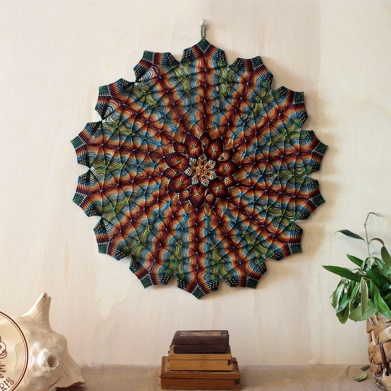 Macrame Mandala - Etsy