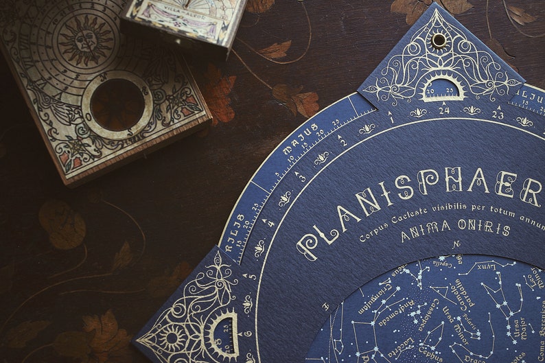 Star Finder Star Map N. Hemisphere - Etsy