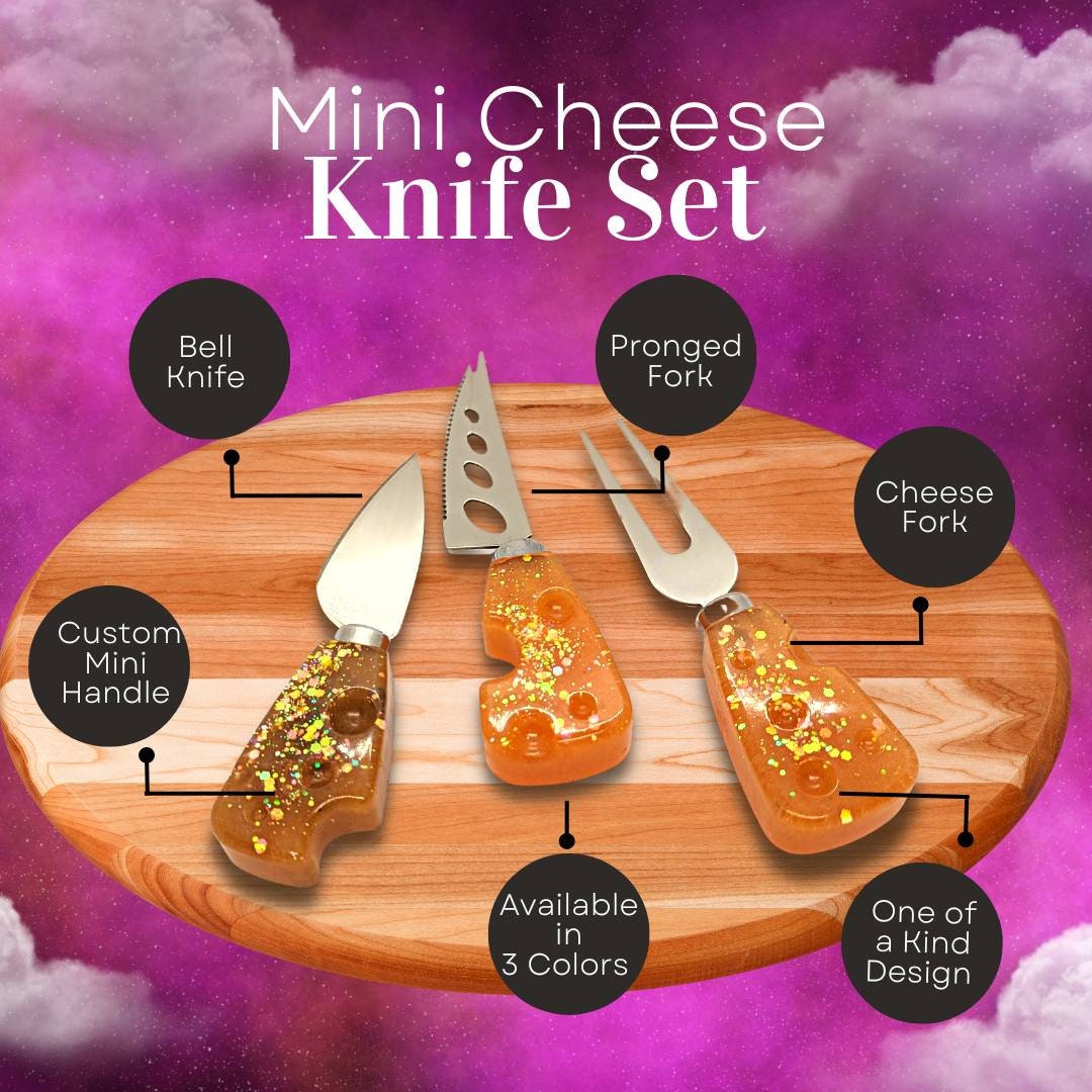Mini Cheese Knife Set 3 Blade Set - Etsy