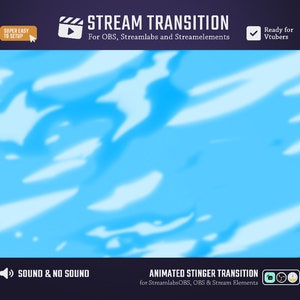 Fire and Flame Pastel Blue Cartoon Transition / Vibrant Stream ...