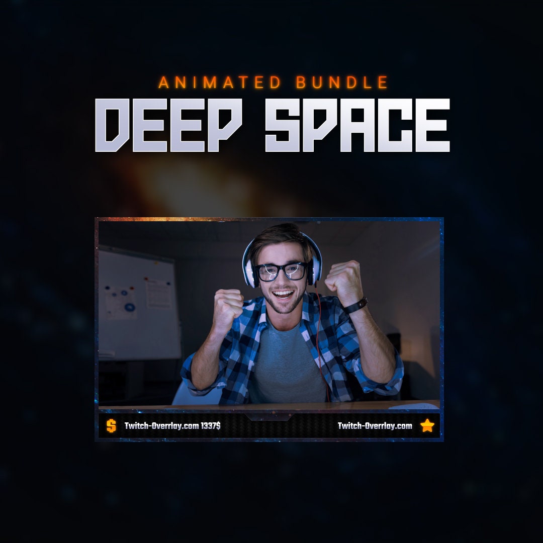 High Voltage Animated Webcam Bundle/webcam Frames/webcam Borders ...