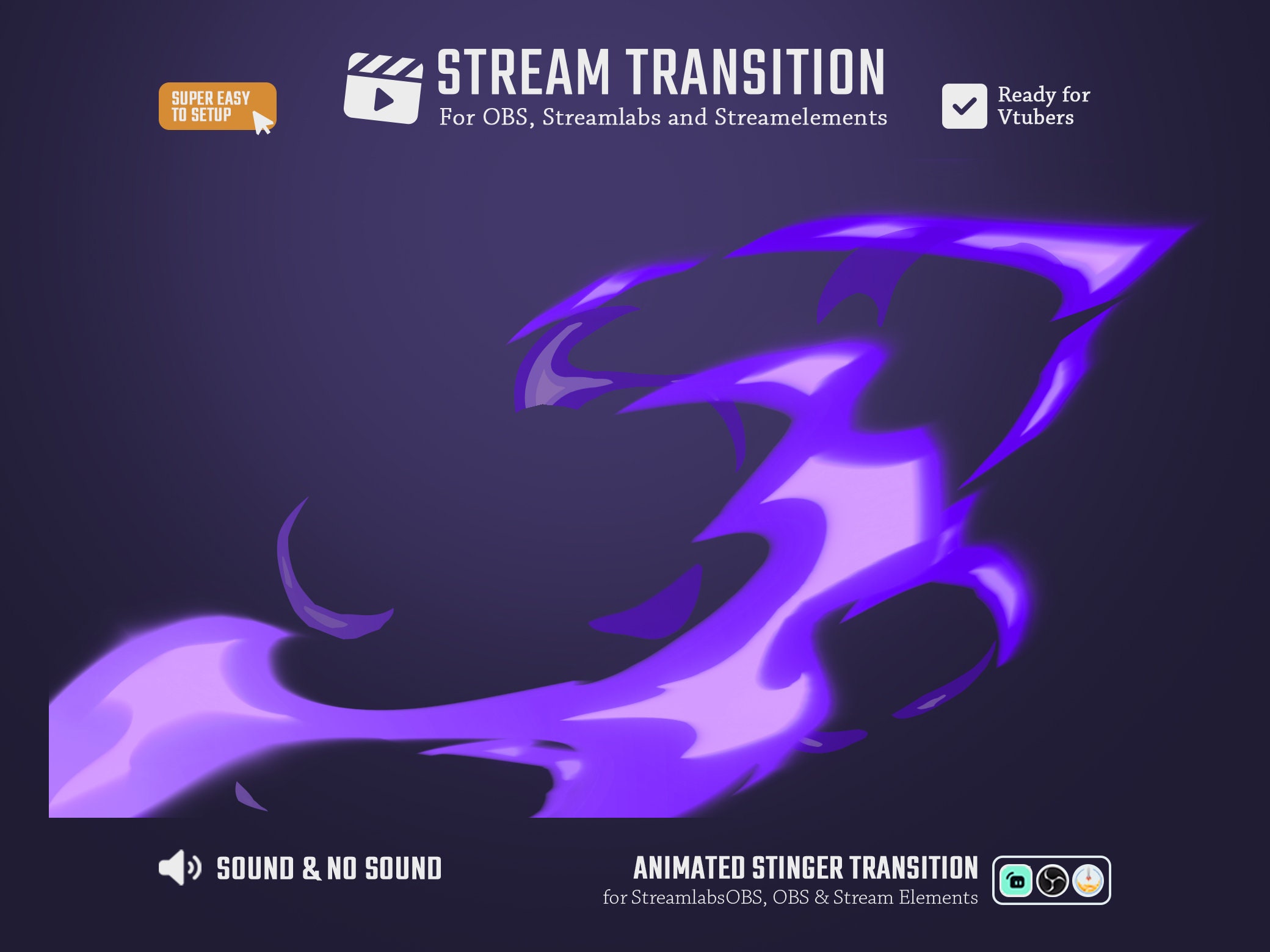 Fire and Flame Pastel Purple Cartoon Transition / Vibrant Stream ...