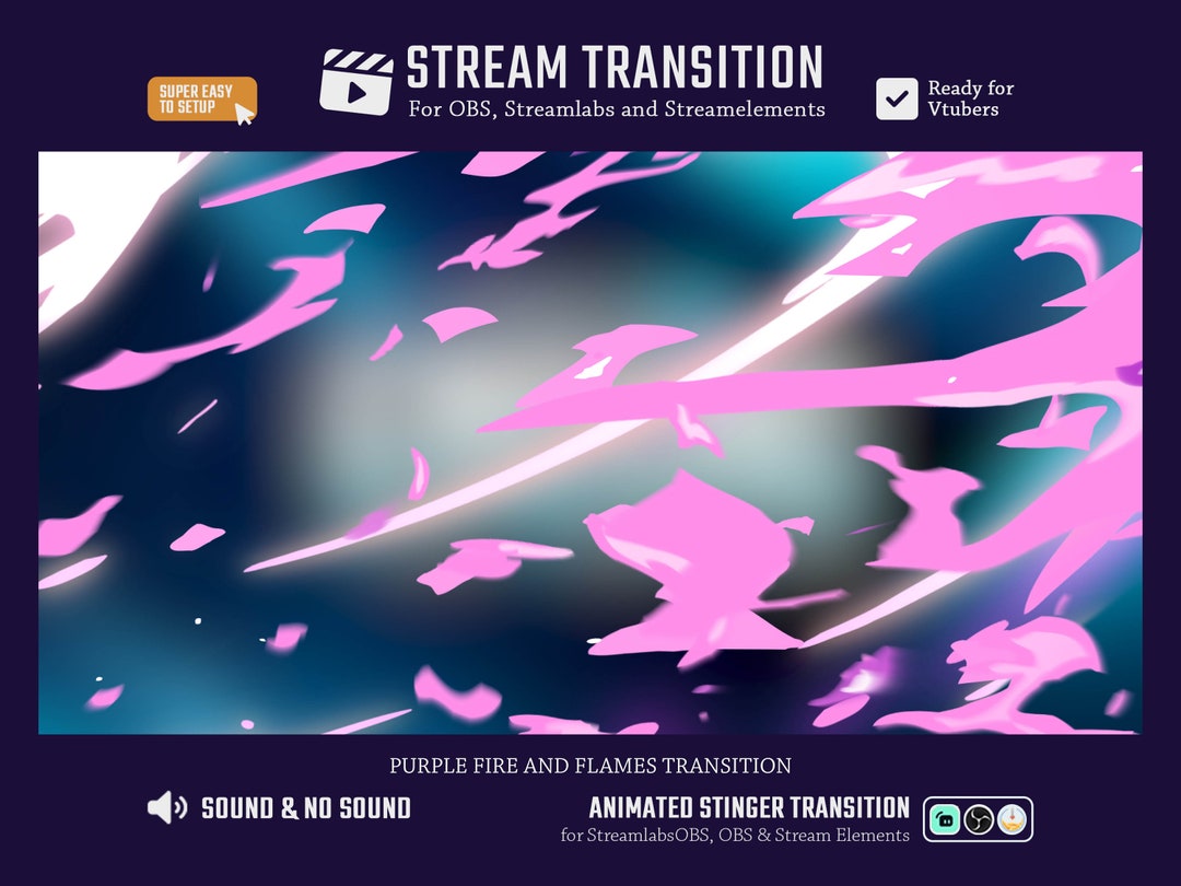 Fire and Flame Pastel Pink Cartoon Transition / Vibrant Stream ...