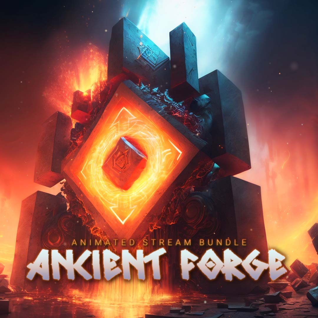 Ancient Forge Stream Package | RPG Stream Overlay, Epic Stream Overlay ...