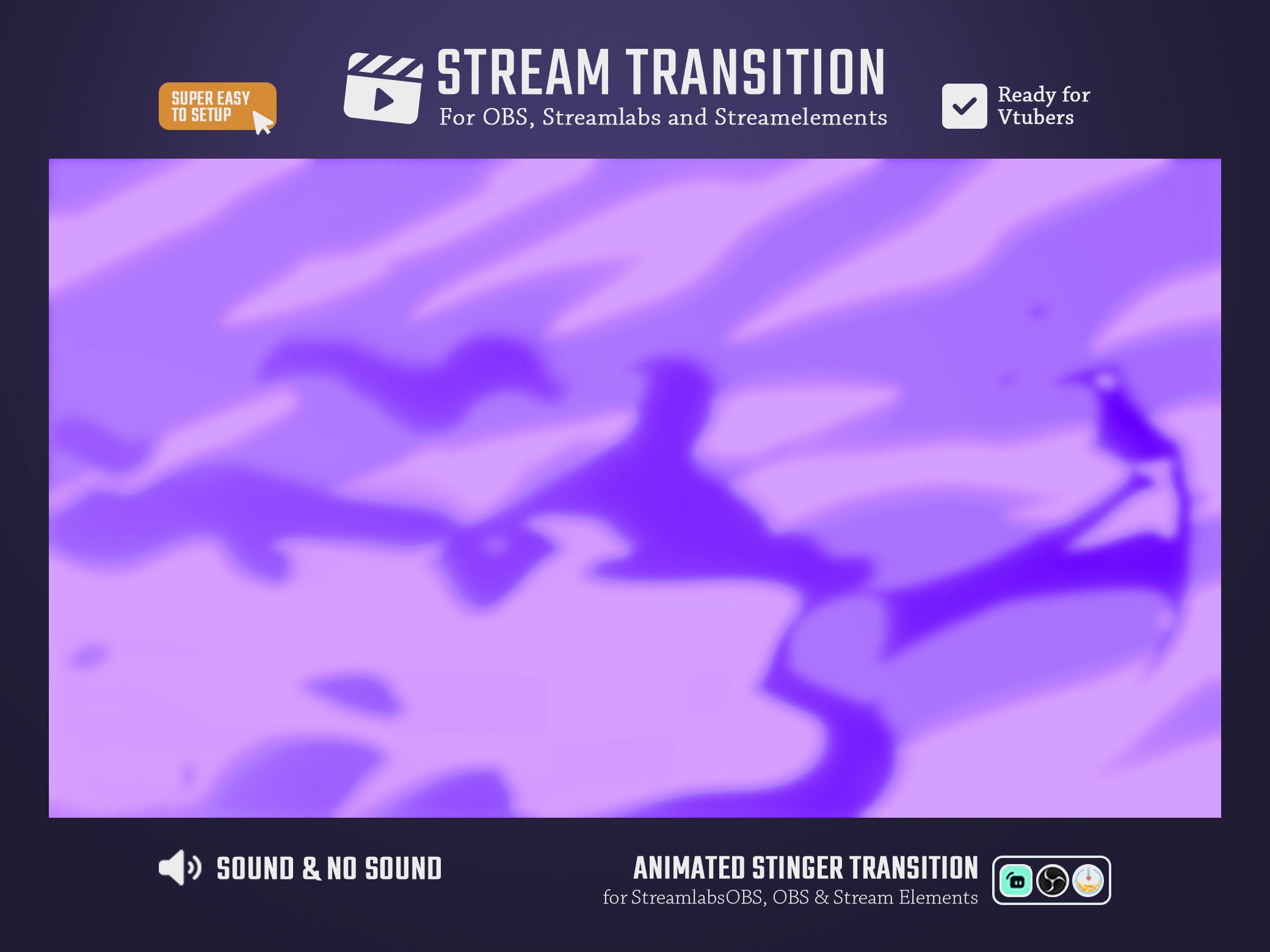 Fire and Flame Pastel Purple Cartoon Transition / Vibrant Stream ...