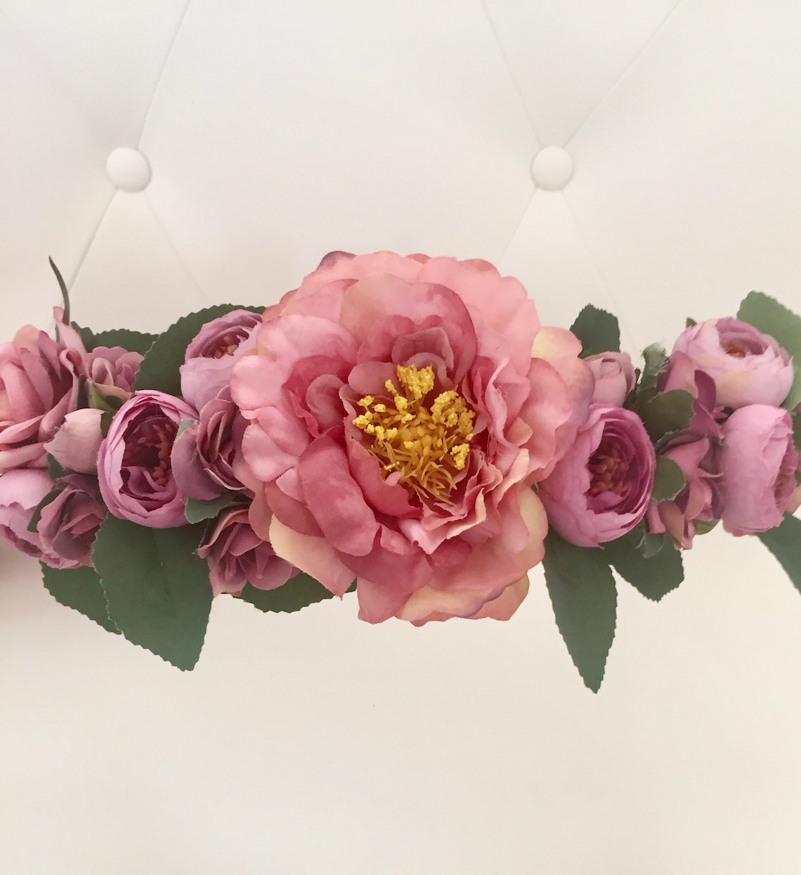 Pink Velvet Flower Belt Ceinture De Fleurs Velours Rose - Etsy