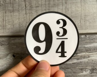 Platform 9 3 4 Sign - Etsy