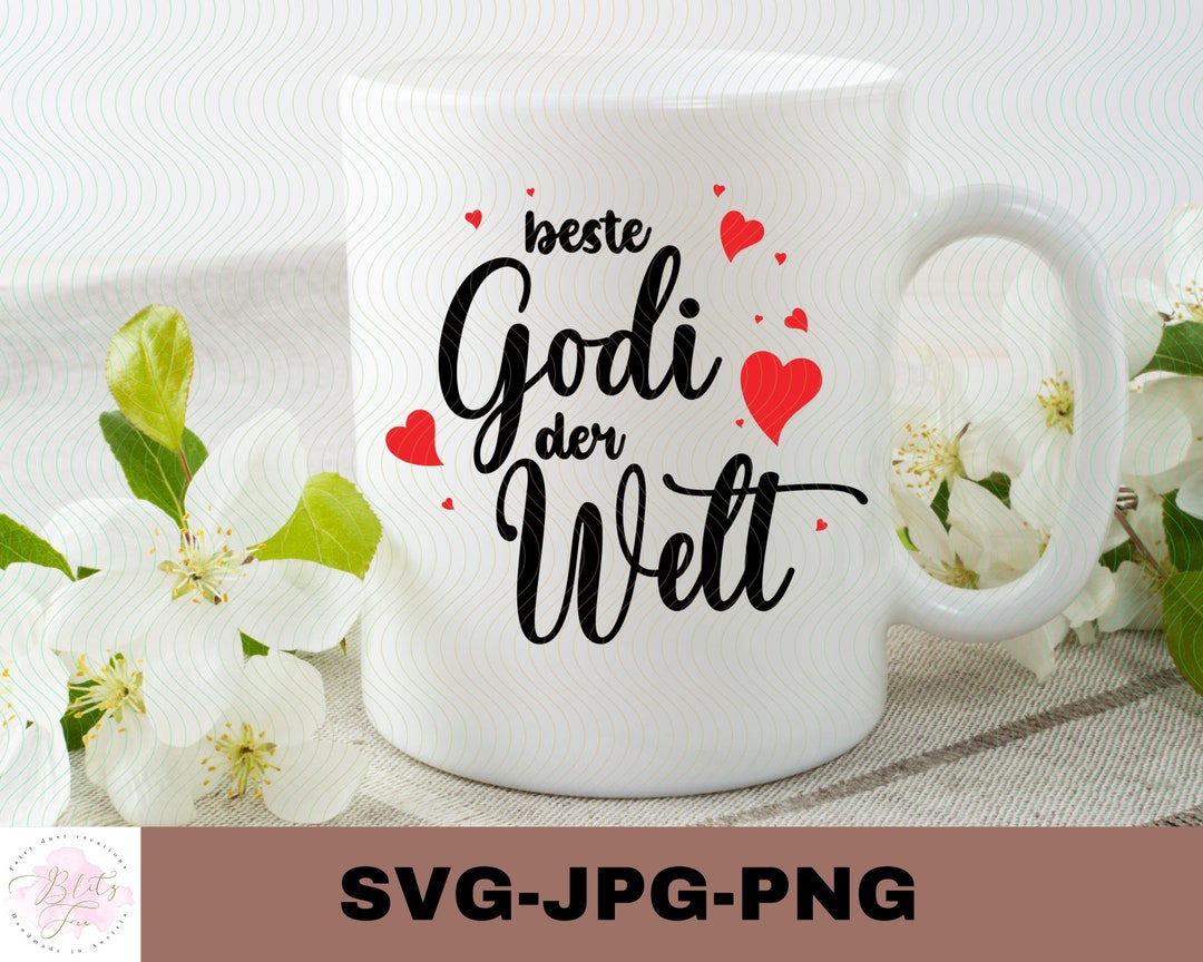 Beste Godi Der Welt | Plotterdatei | Aufkleber Sticker Zum Selbst ...