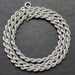 A Vintage 22 Inch Silver Rope Link Chain - Etsy