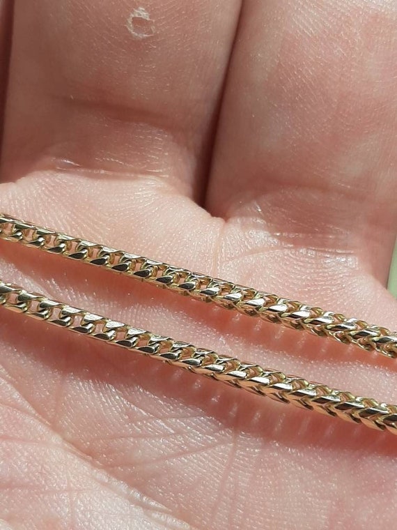A Thick and Heavy Vintage 18ct Gold Snake Chain - Etsy