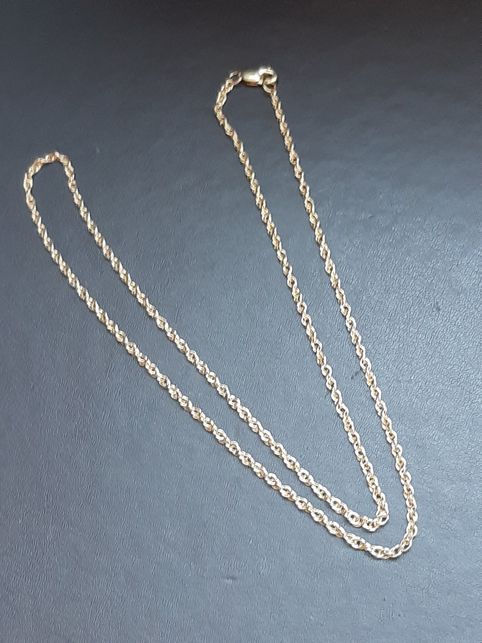 A Vintage 9ct Solid Gold Prince of Wales Link Chain - Etsy
