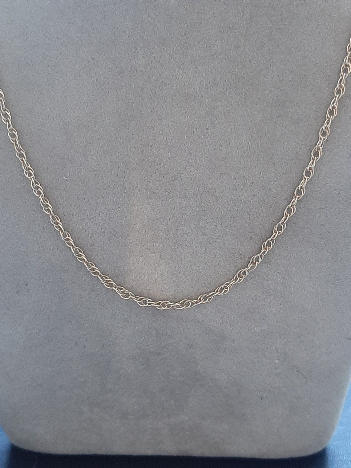 A Vintage 9ct Solid Gold Prince of Wales Link Chain - Etsy