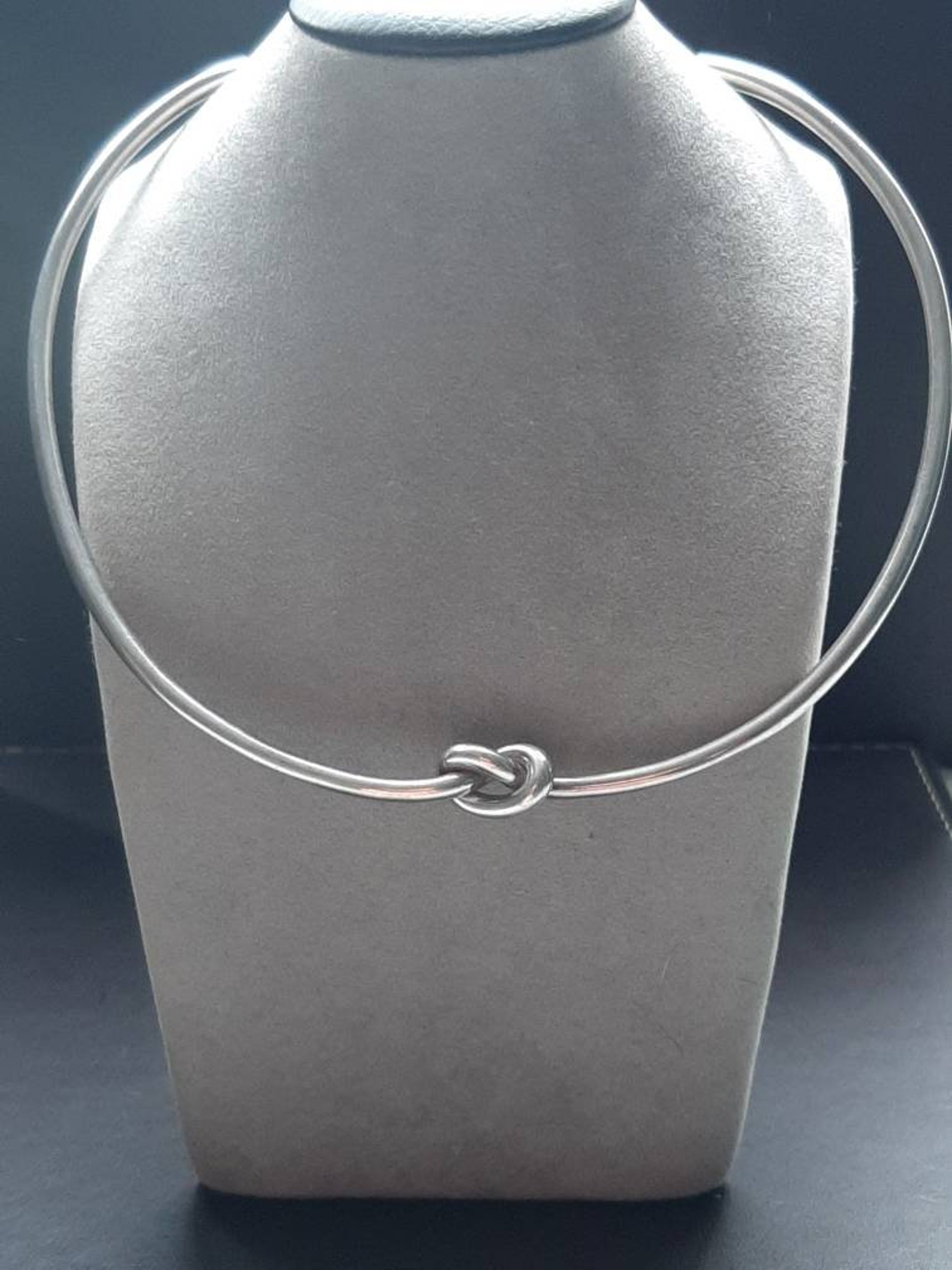 A Vintage Silver Collar - Etsy