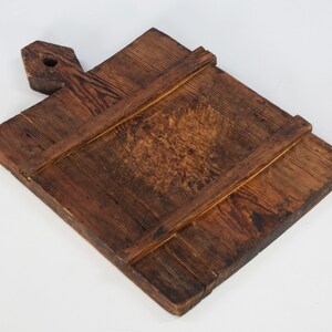 Antique Large Primitive Cutting Board. Original Ukrainian Breadboard ...