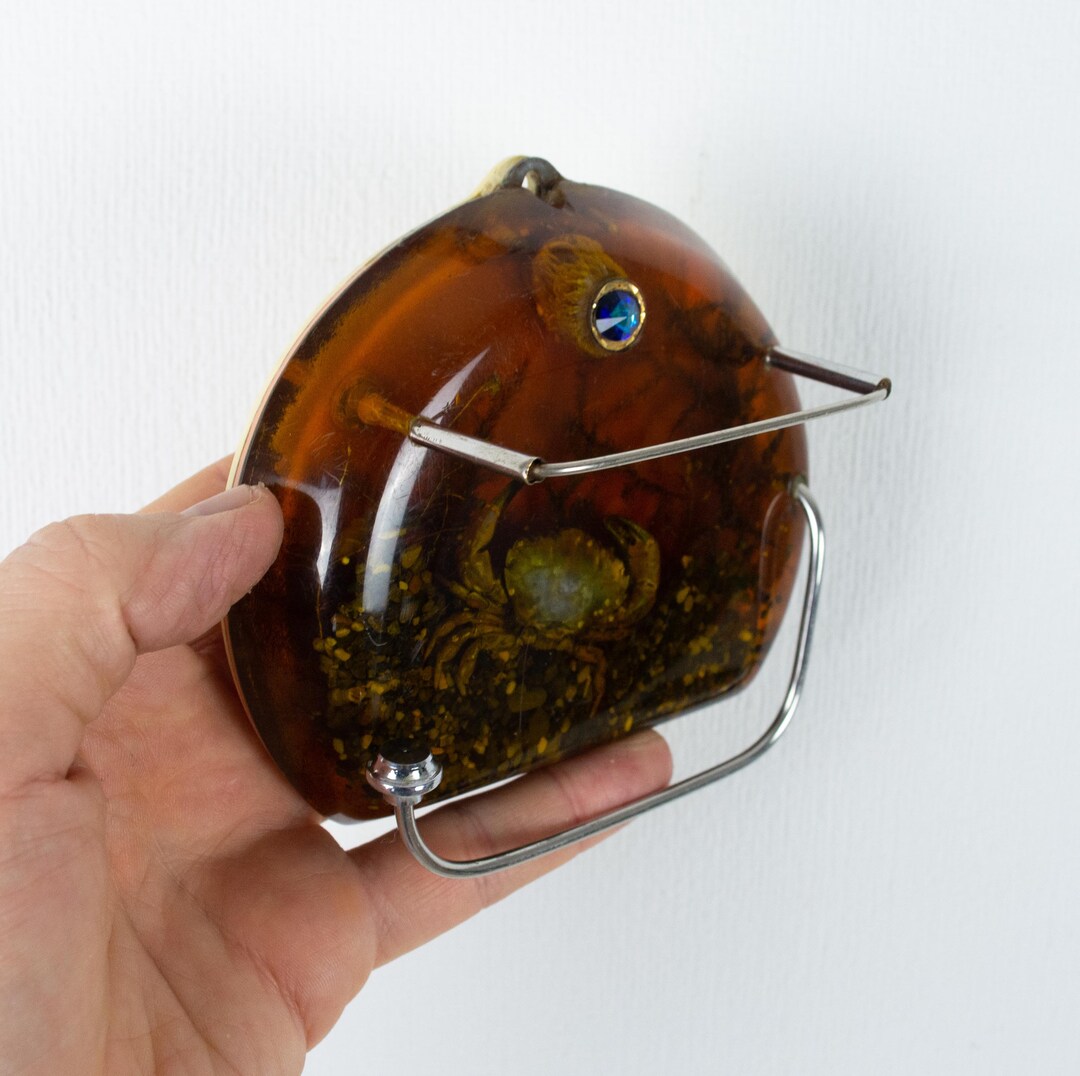 Vintage Polymer Coat Rack Wall Mounted With 1 Foldable Hook. Polymer ...