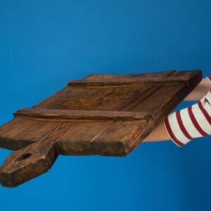 Antique Large Primitive Cutting Board. Original Ukrainian Breadboard ...