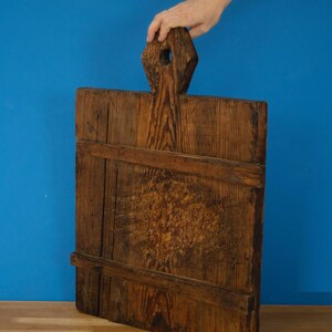 Antique Large Primitive Cutting Board. Original Ukrainian Breadboard ...
