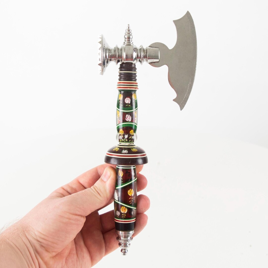 Vintage Kitchen Butcher Hammer. Old Meat Cleaver. Antique Meat Hatchet ...