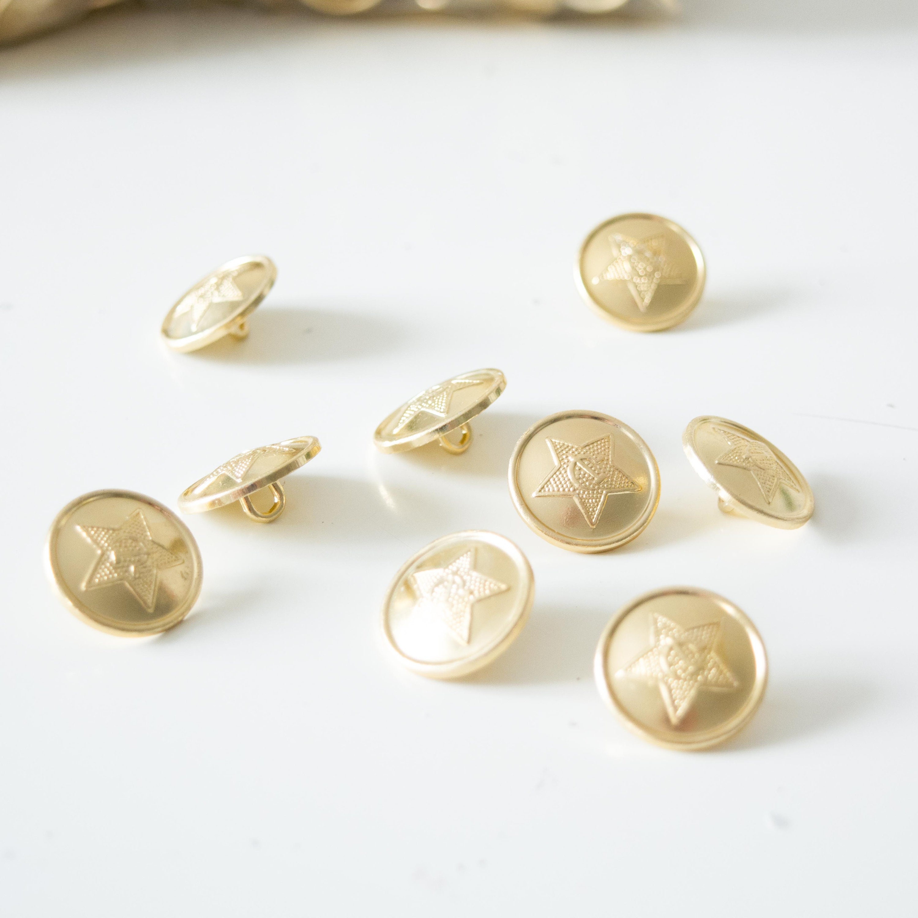 Soviet Retro Army Buttons. Set of 10 Pieces. USSR Trident - Etsy