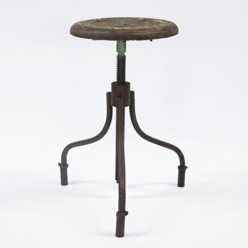 Old Wooden Stool - Etsy