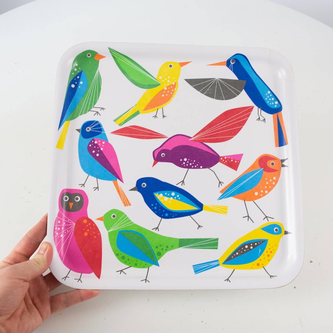 IKEA Bird Tray: Multicolor S Edholm Ullenius Design - Etsy