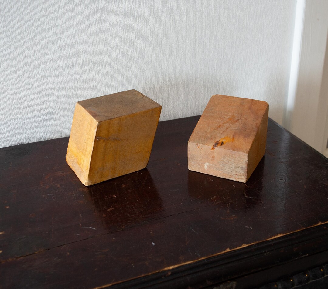 Vintage Wooden Geometric Shapes, Vintage Wooden Geometric Figures ...