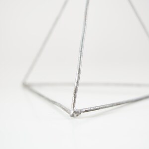 Vintage Geometric Metal Model, Educational Metal Model, Teaching Aid ...