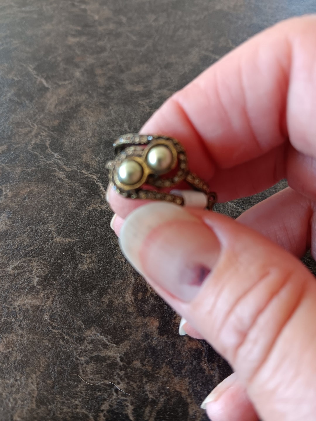 Paparazzi Jewelry, Brass Strechy Ring, Collect up Front, Brass ...