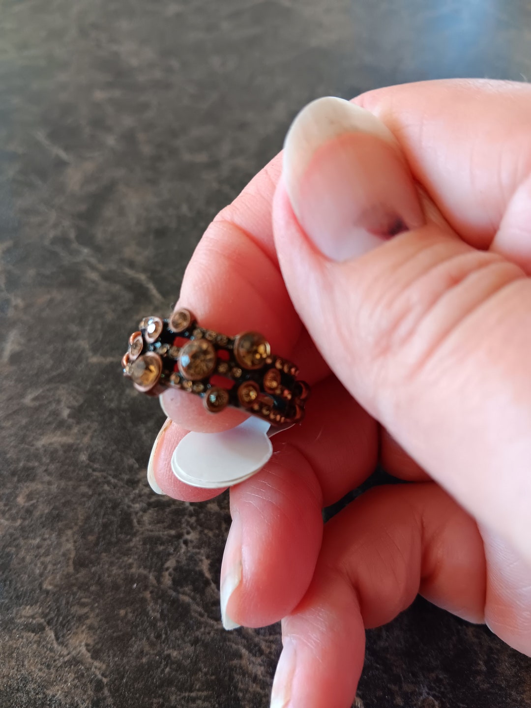 Paparazzi Jewelry, Copper Stretchy Ring, Bubbly Effervescence, Copper ...