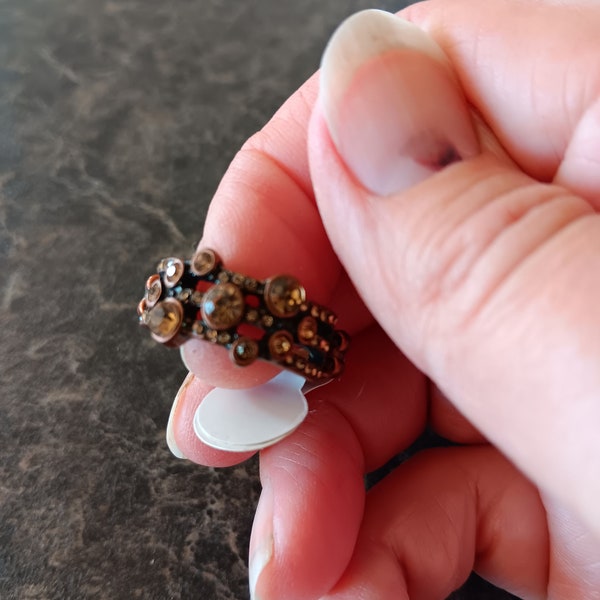 Rhinestone Statement - Etsy